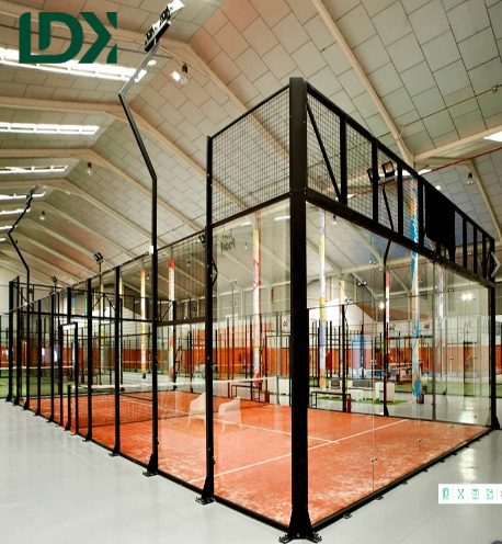 Durable Padel Field Set Paddles Balls Customized Modular Padel Tennis Padel
