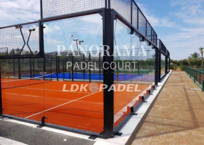 Custom Panoramic Glass-Padel Courts for Indoor/Outdoor Sports