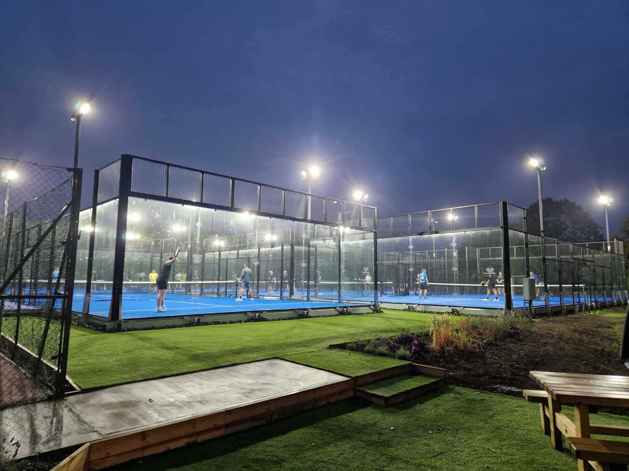 Transform Outdoor Space Panoramic Paddle Court Artificial Turf and ...