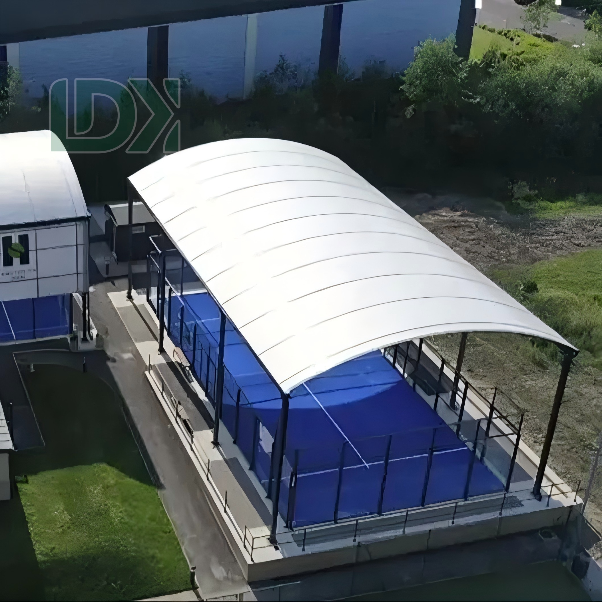 LDK Roof-Covered Padel Court - Customizable & Durable